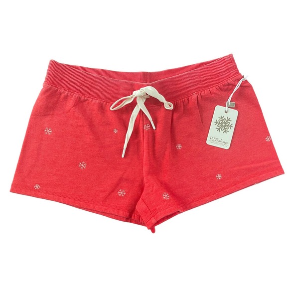 P.J. Salvage | Shorts | Nwt Pj Salvage Small Red Embroidered Joyful ...